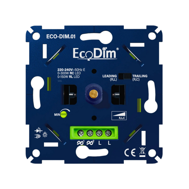 EcoDim.01 LED-dimmer universeel | 0-300W (RC) kopen? - Woningpartner.nl